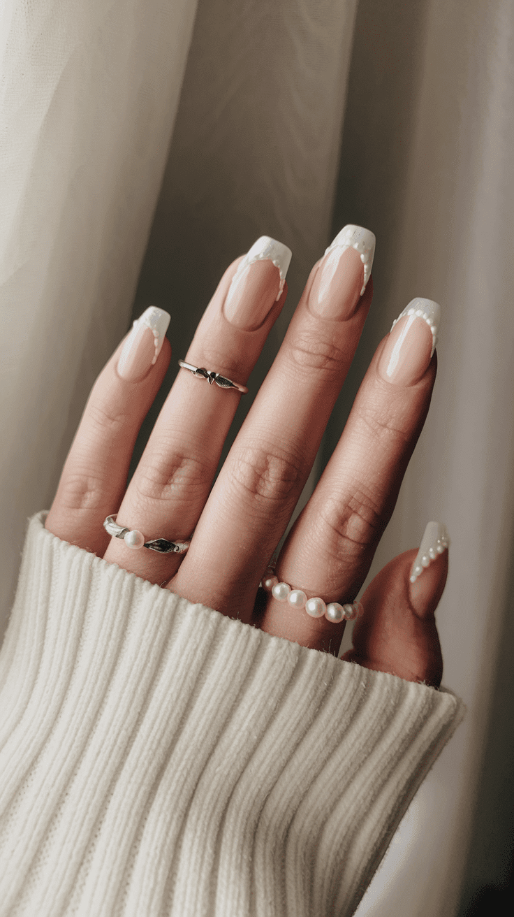 15+ Gorgeous French Tip Acrylic Nails for a Timeless Look