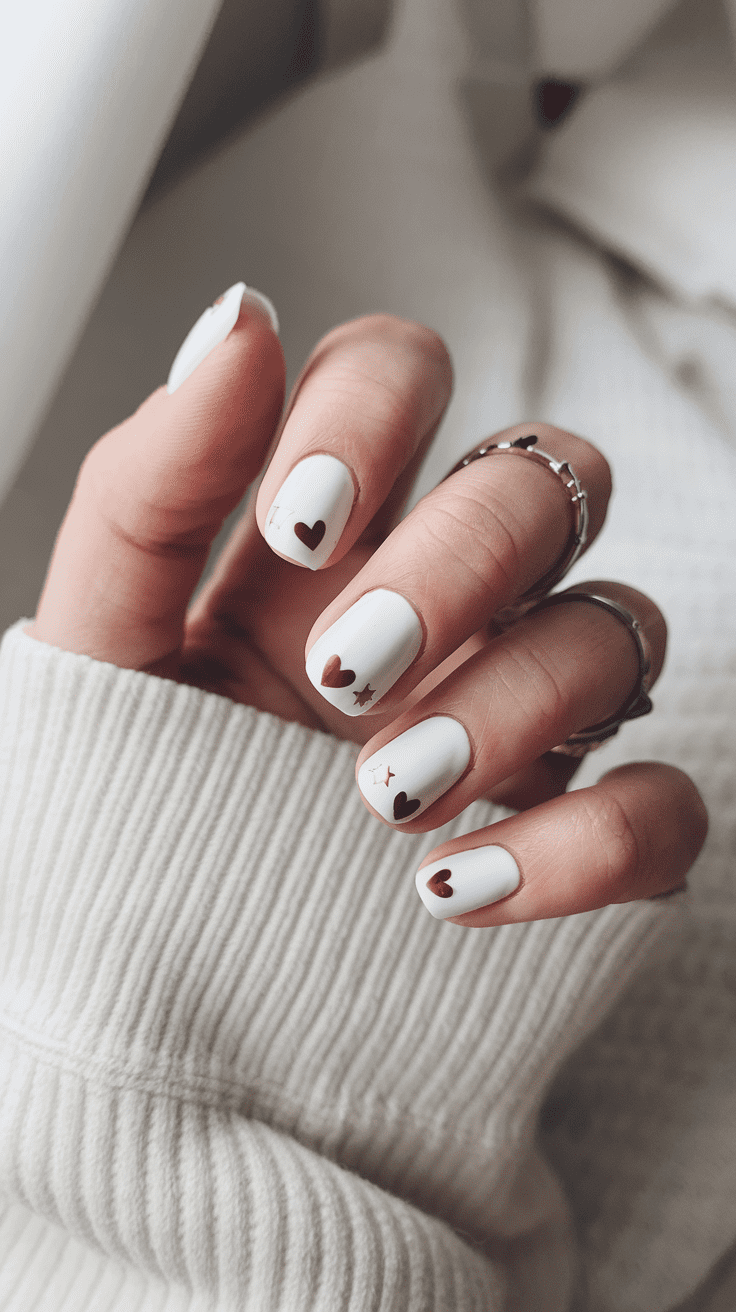 13+ Gorgeous Short White Nails to Refresh Your Style Instantly