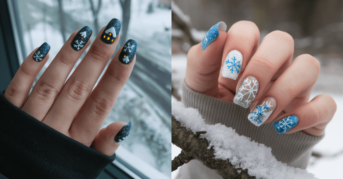13+ Cute January Nail Designs to Inspire Your Winter Look