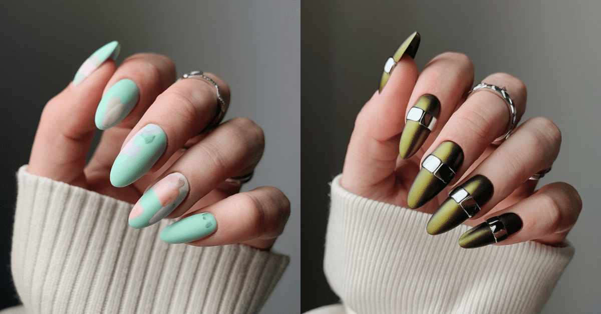 15+ Stunning Green Acrylic Nails to Instantly Elevate Your Style