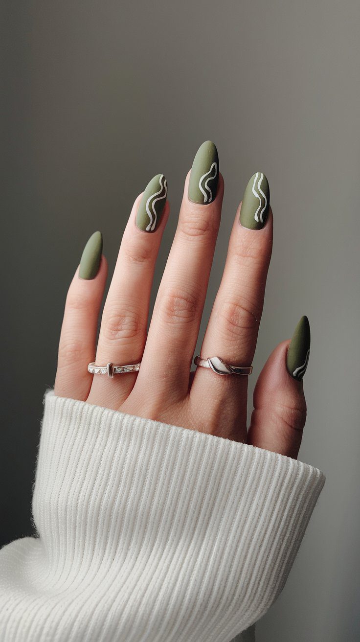 15+ Stunning Green Acrylic Nails to Instantly Elevate Your Style