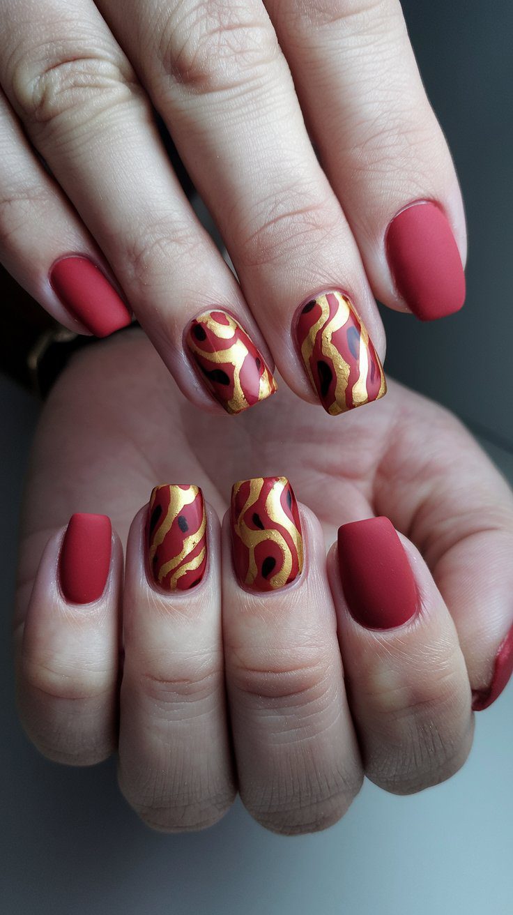 15+ Stunning New Year Short Nails to Ring in the Year in Style