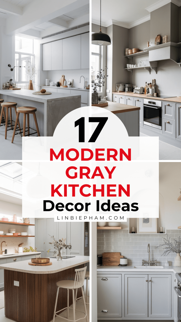 17 Modern Gray Kitchen Decor Ideas That Wow
