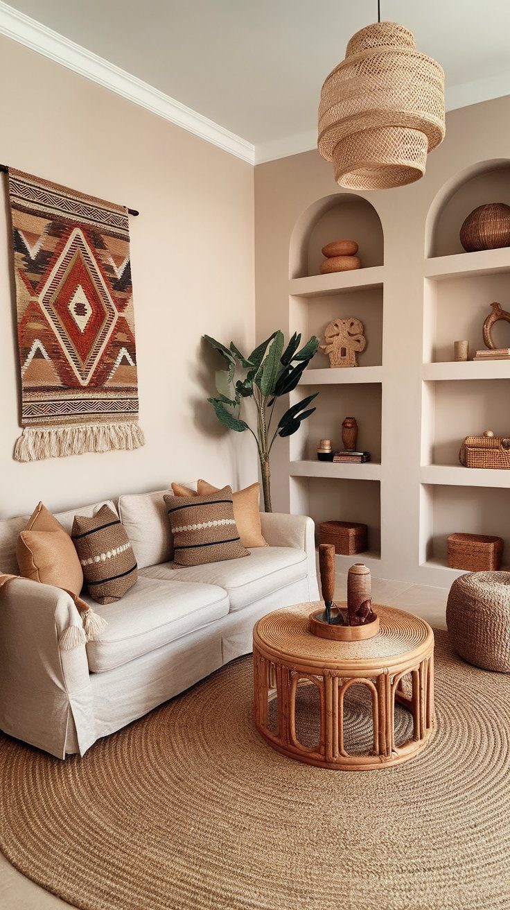 17 Afro Chic Living Room Ideas That Feel Bold Yet Balanced