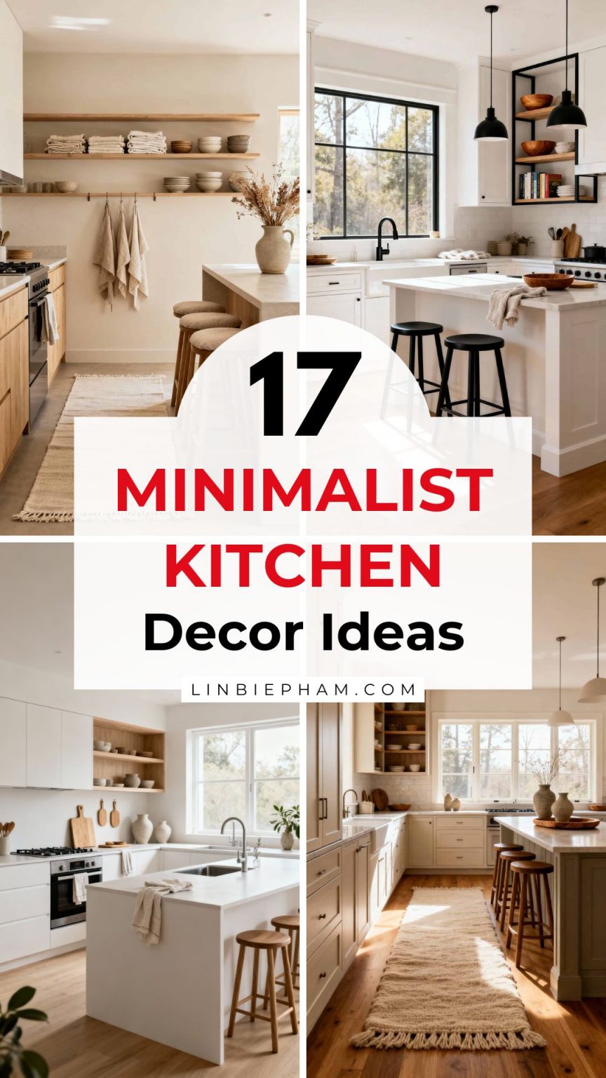 17 Minimalist Kitchen Decor Ideas That Feel Effortlessly Chic